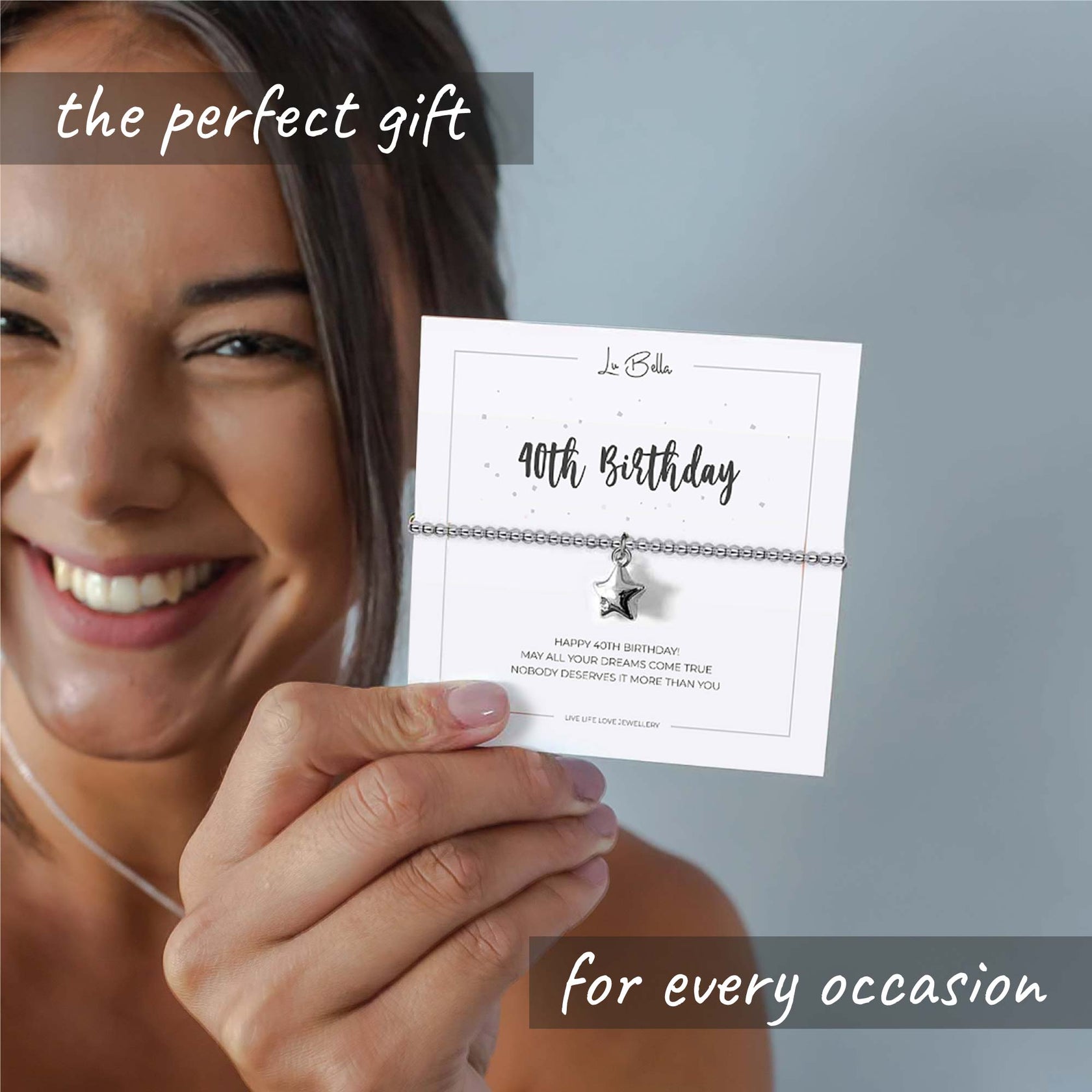 Happy New Job Sentiments Friendship Bracelet | Lu Bella Jewellery